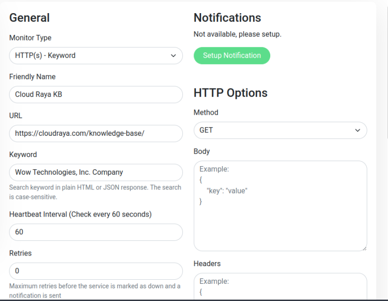 Monitor Your Services Uptime Using Uptime Kuma